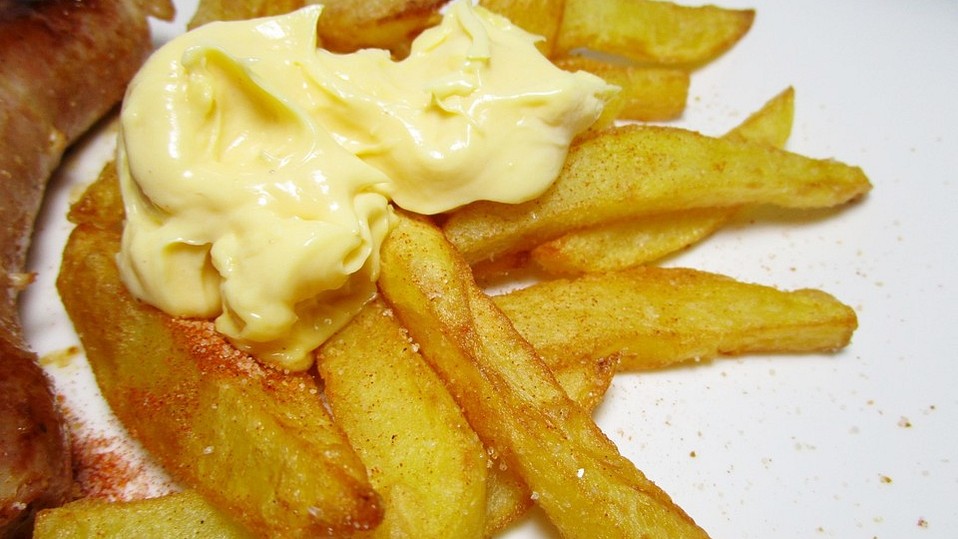 Pommes frites mit Mayonnaise von Mathias56