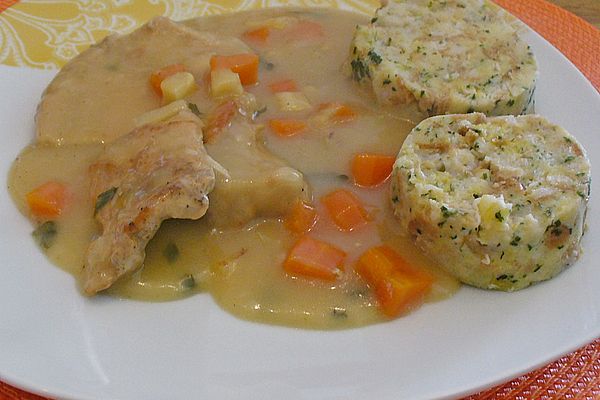 Naturschnitzel mit Gemüsesoße von bunny_700 | Chefkoch