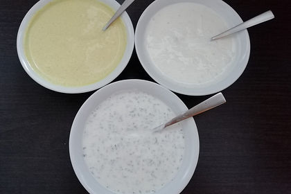 DREIERLEI SOSSEN FÜR FONDUE - saraokla