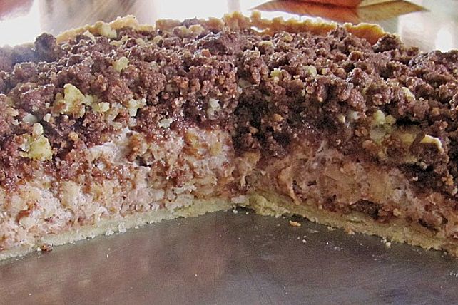 Ricotta - Apfelkuchen mit Zimtstreuseln von Morrle| Chefkoch