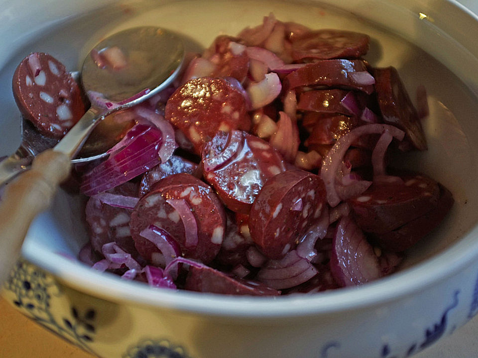 Eingelegte Rotwurst| Chefkoch