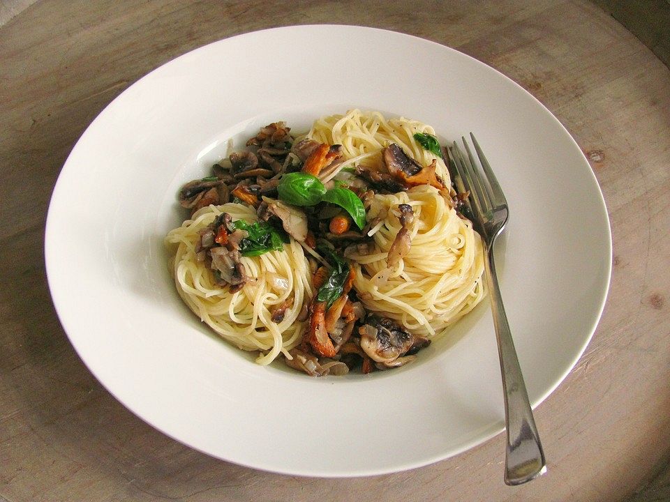 Spaghetti con Funghi von Schokomaus01| Chefkoch