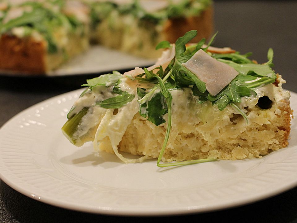 Spargelquiche mit Rucola / Rauke von MyxinTM| Chefkoch