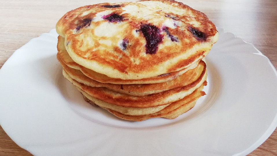 Blaubeerpfannkuchen von Mausase