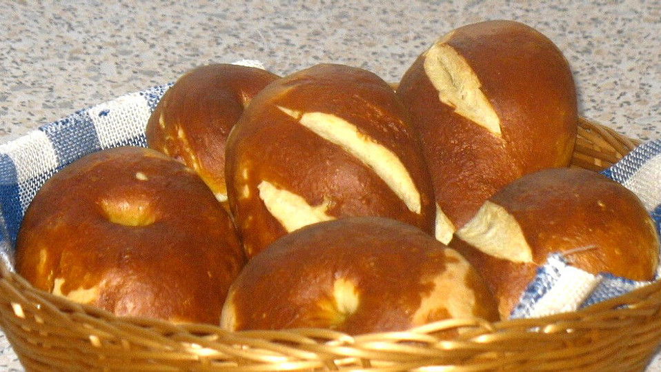 Laugenbagels von Alliie