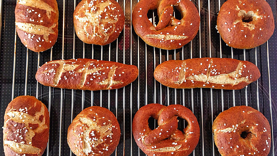 Laugenbagels von Alliie