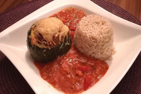 Runde gefüllte Zucchini von lustdd65
