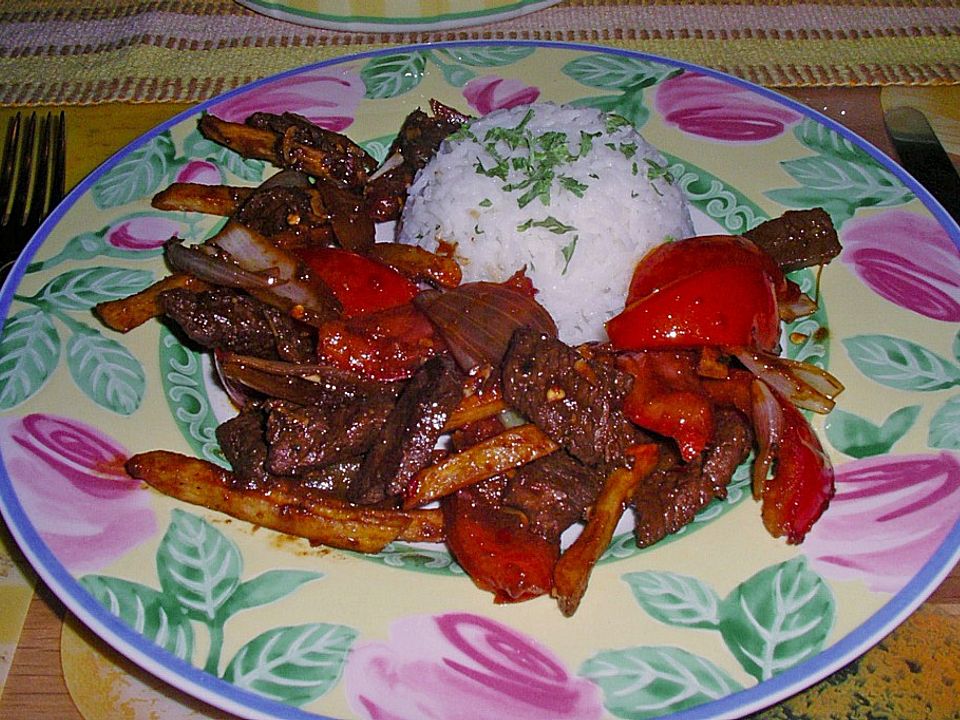 Don Diegos Lomo Saltado von roadside | Chefkoch