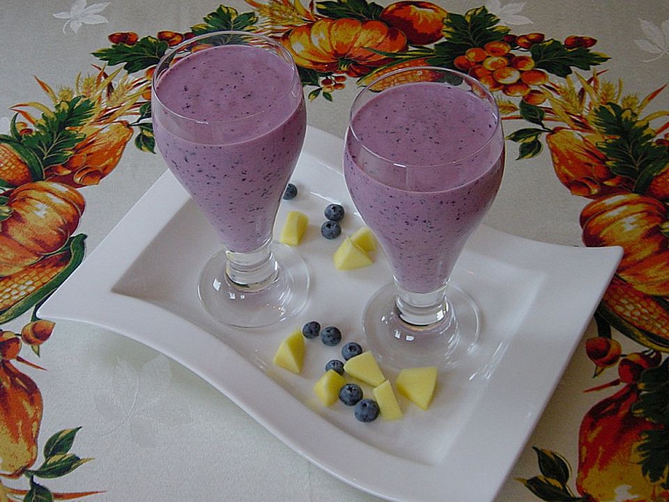 Blueberry-Mango Smoothie von Pumpkin-Pie| Chefkoch