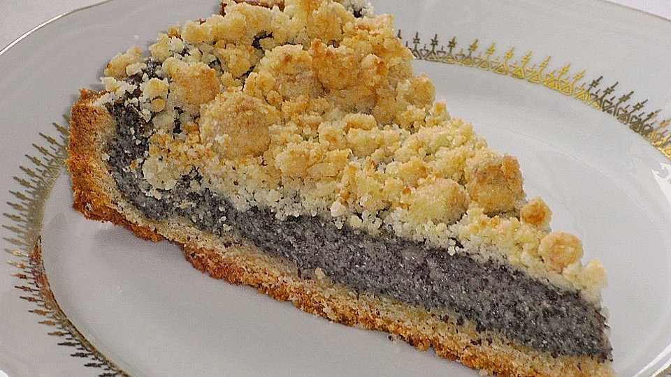Mohnkuchen mit Vanillepudding nach Anna von Wanda