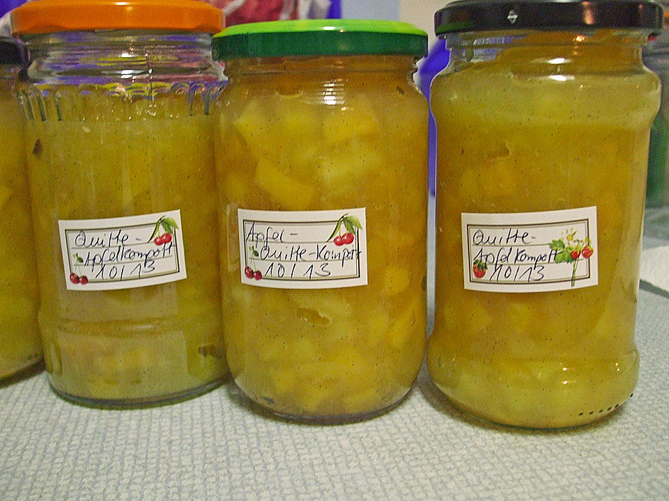 Apfel-Quitten Kompott von vanzi7mon| Chefkoch