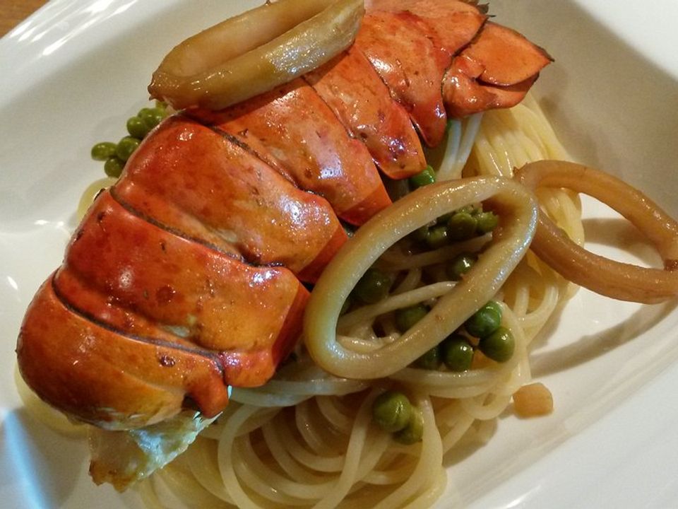 Pasta mit Hummerschwänzen von badegast1| Chefkoch