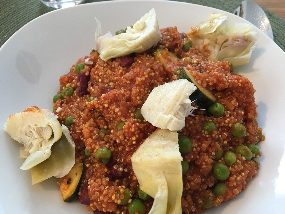Vegetarische Quinoa-Paella von Parmigiana| Chefkoch