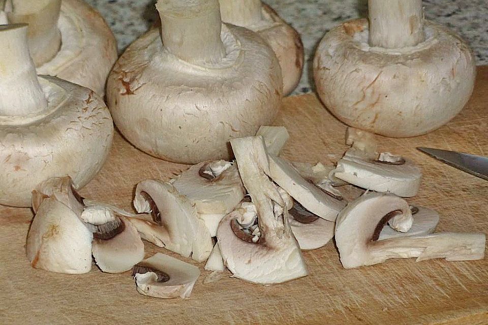Champignon - Schinken Raclette von alexandras.