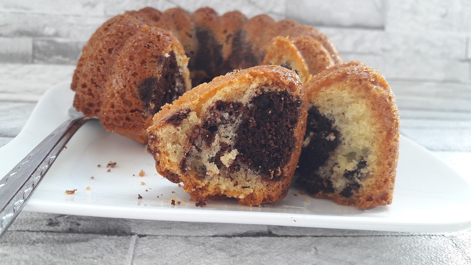 Leichter Mini-Marmorkuchen von amnisha
