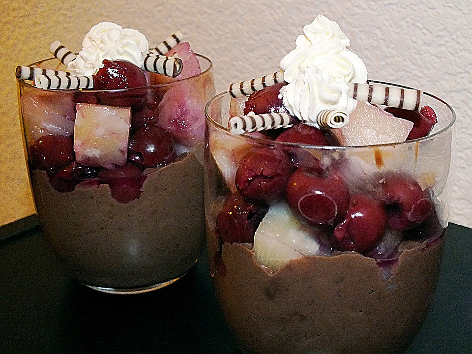 Schokocreme mit Früchten von chiara| Chefkoch