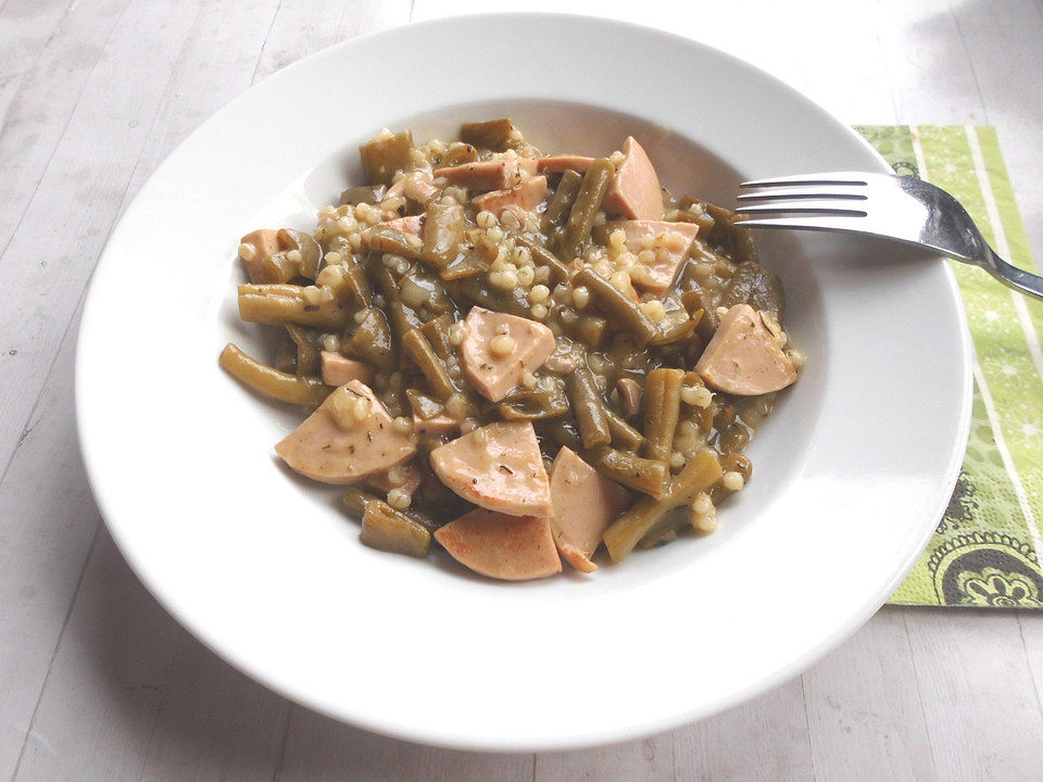 Fleischwurst-Gulasch mit Bohnen von Kati47| Chefkoch