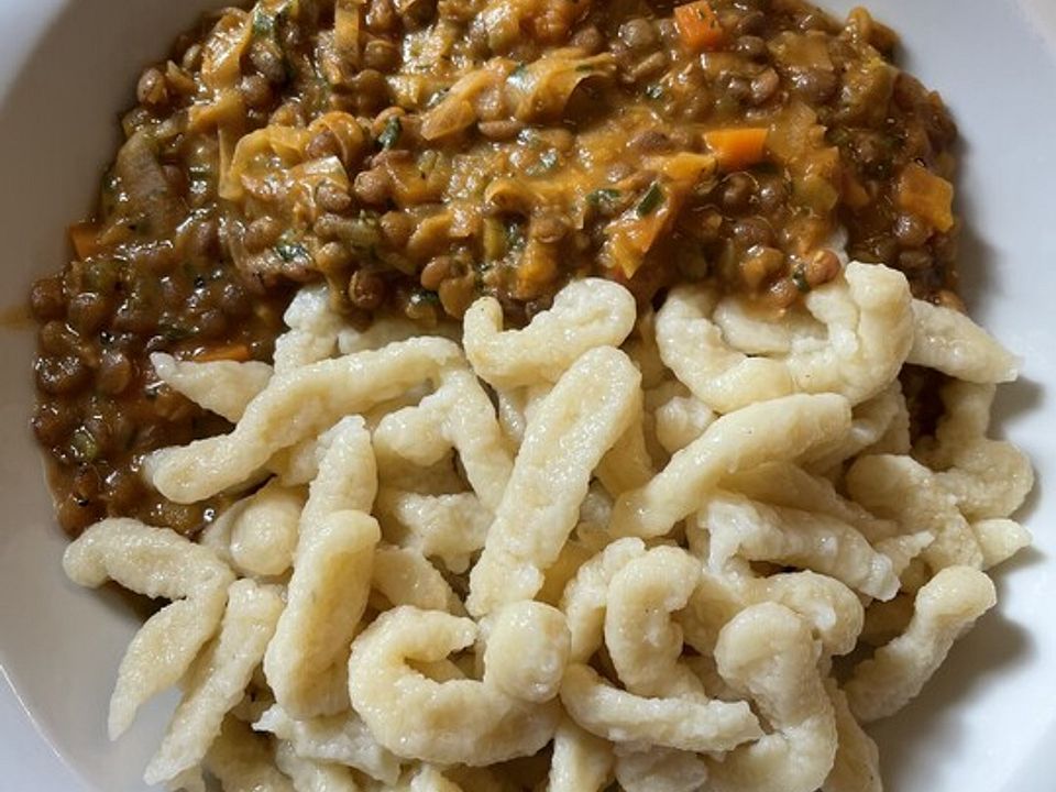 Linsengericht mit Spätzle von kvinnefolk| Chefkoch