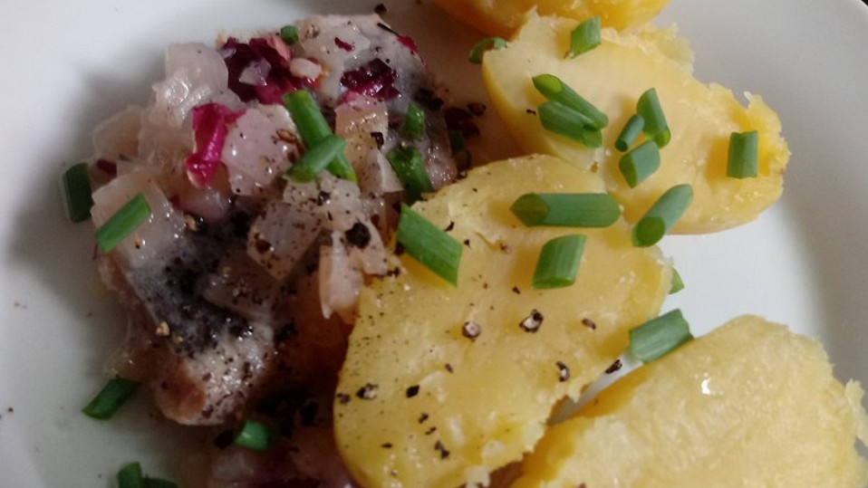 Matjes in Sherry - Rotwein - Marinade von schnappipapi