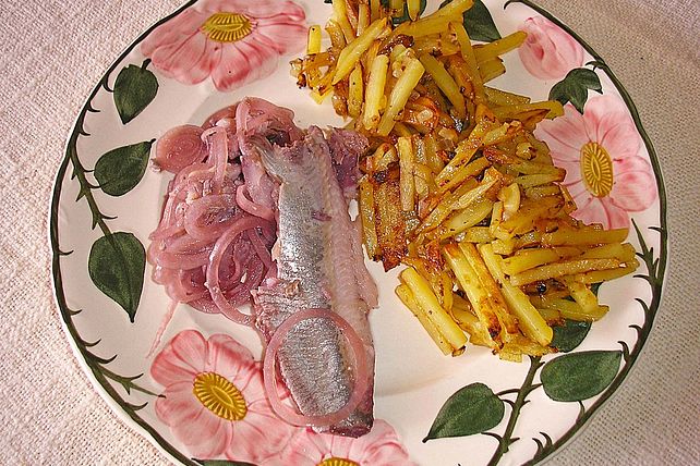 Matjes in Sherry - Rotwein - Marinade von schnappipapi| Chefkoch