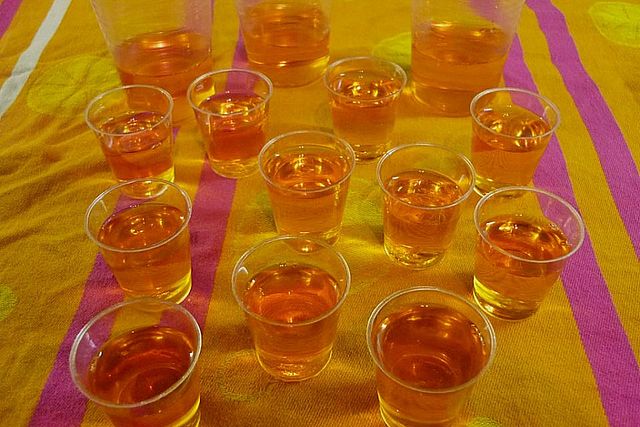 Aperol-Jelly Shots von Cecily