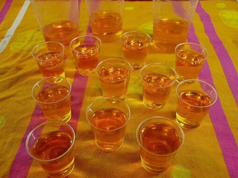 Aperol-Jelly Shots von Cecily| Chefkoch