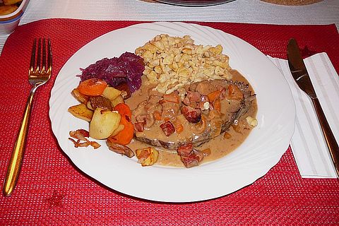 Hirschkeule nach Wolfgangs Art von Glueck_Wolfgang| Chefkoch