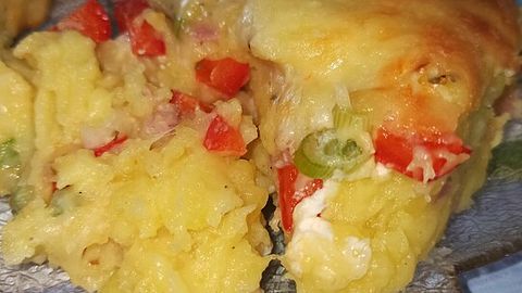 Kartoffelpüree-Auflauf mit Ei von geelaa