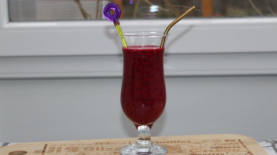Himbeer- Blaubeer Smoothie von Lele_1