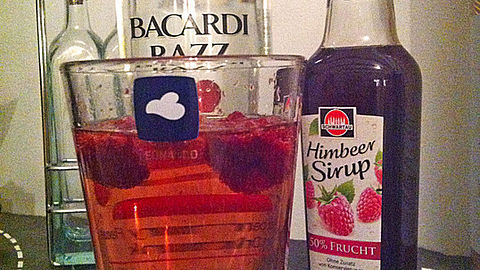 Bacardi Razz-Cocktail mit Sprite von Marijana81
