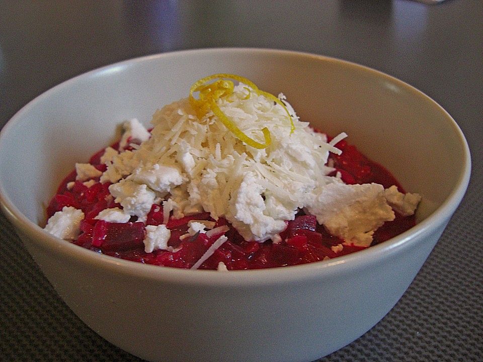 Frisches Rote Bete-Risotto von anna--banana| Chefkoch
