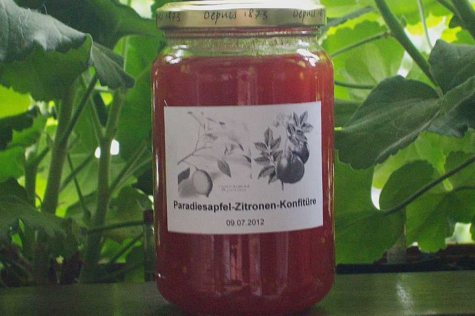 Paradiesapfel-Zitronen-Konfitüre von MK46149