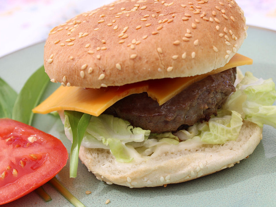 Papas Bacon Cheeseburger amerikanische Art von Sebastian87ger | Chefkoch