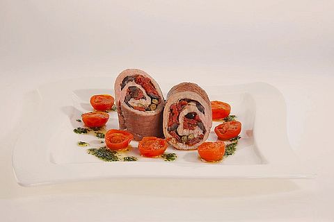 Kalbsroulade mit Tomatenragout von pezw