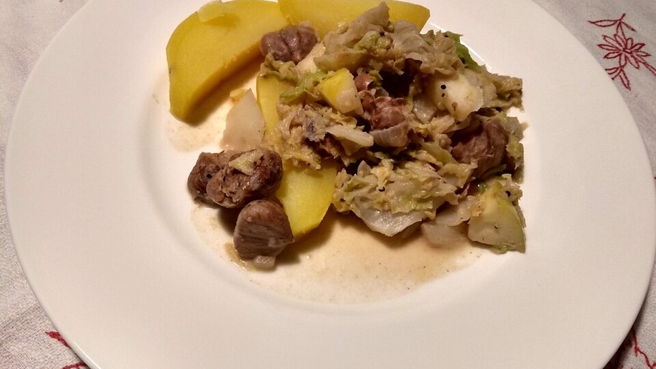 Wirsing-Maronen-Gemüse von misscarpone