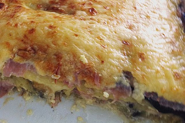 Santinos Auberginen-Schinken Auflauf von DonSantino| Chefkoch