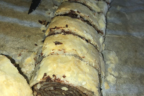 Bananen-Nutella Strudel von ninanna| Chefkoch