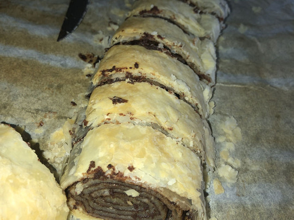Bananen-Nutella Strudel von ninanna| Chefkoch