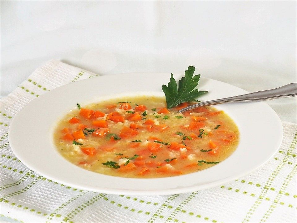 Gelbrüben-Reis-Suppe von Backfee95| Chefkoch