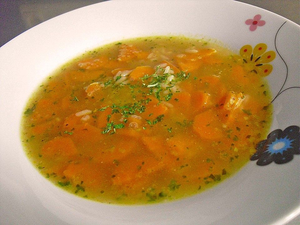 Gelbrüben-Reis-Suppe von Backfee95 | Chefkoch