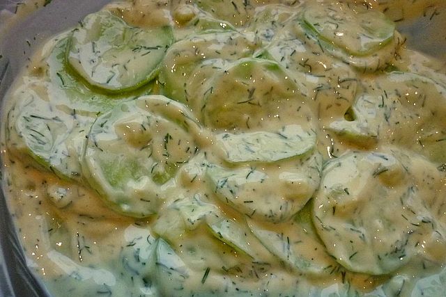 Gurkensalat mit Dill von Dragonfly-Lady