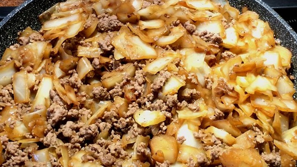 Schmorkohl mit Hackfleisch von Nindscha