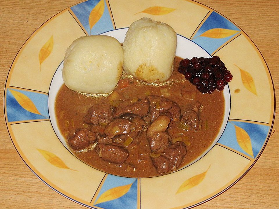 Wildragout in Rotwein von mindflow | Chefkoch