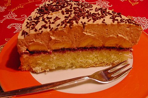 Bananentorte mit Schokosahne von cleverle_ag