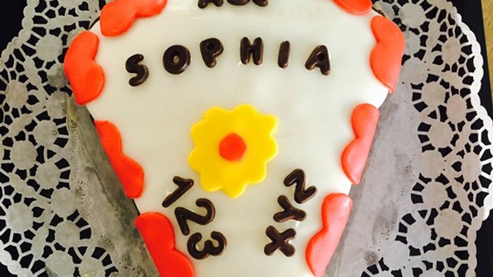 Schulanfangs-Zuckertüten-Torte von MandelMango