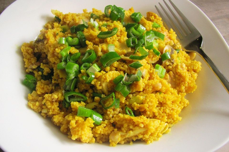 Würziges Geschnetzeltes mit Couscous von missness