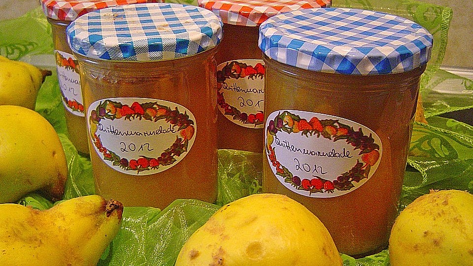 Feine Quittenmarmelade von sweet-maja| Chefkoch