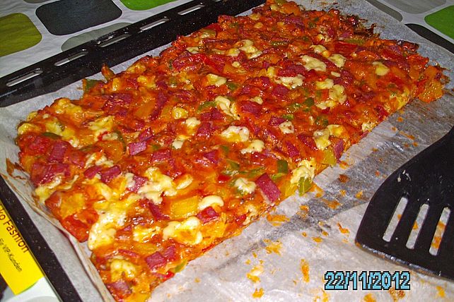 Schüttelpizza von dajvu| Chefkoch