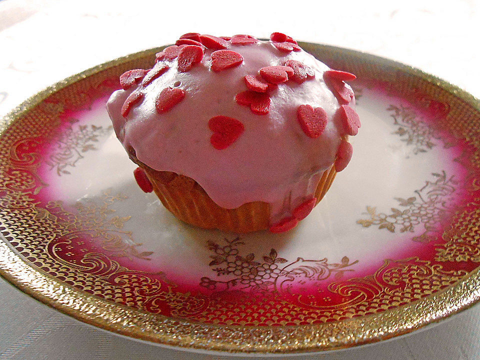 Rosa Mädchen-Muffins von lisissi| Chefkoch