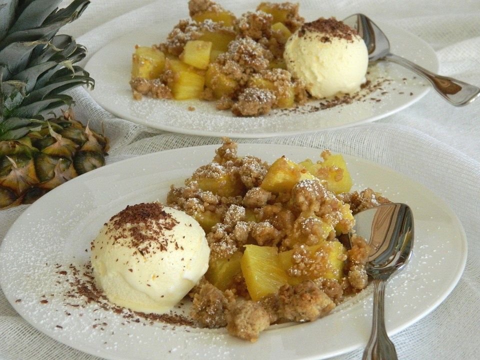 Ananas Crumble von bross| Chefkoch